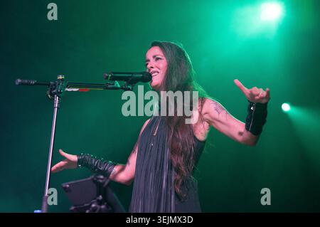 Mercedes Mígel Carpio, known artistically as Vega performs during her ...