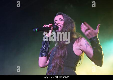 Mercedes Mígel Carpio, known artistically as Vega performs during her ...