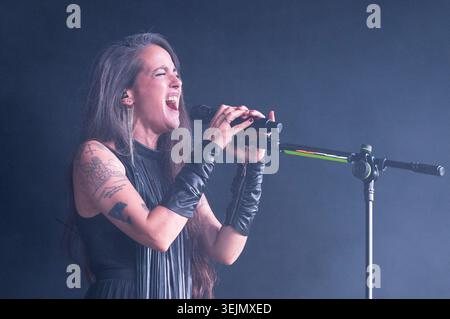 Mercedes Mígel Carpio, known artistically as Vega performs during her ...