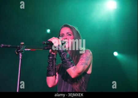 Mercedes Mígel Carpio, known artistically as Vega performs during her ...
