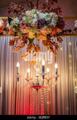 Indian weddings interiors and decorations Stock Photo - Alamy