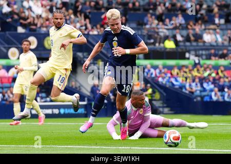 Curacao goalkeeper Eloy Room during an international friendly match at ...