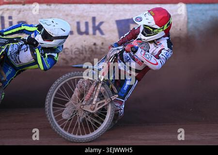 Jake Mulford of Redcar Bears during Heat 12 of the Cab Direct ...