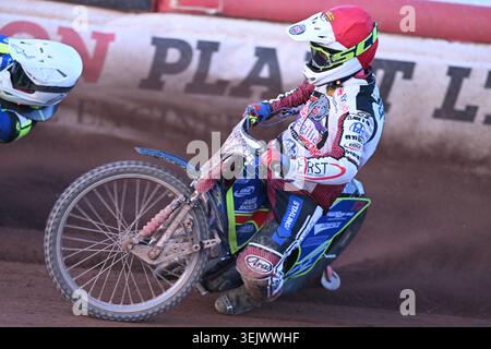 Jake Mulford of Redcar Bears during Heat 12 of the Cab Direct ...