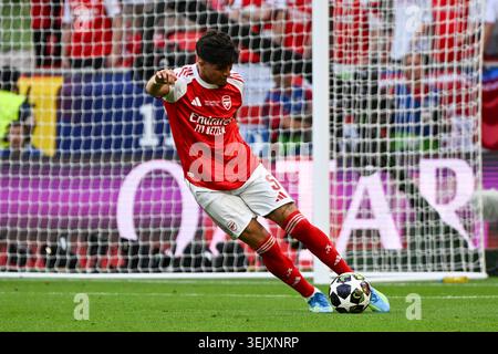 Piero Hincapie (Arsenal) Budapest, May 30, 2026, Soccer, Champions ...