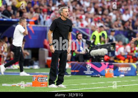 Trainer [coach] Luis Enrique (PSG) Budapest, May 30, 2026, Soccer ...