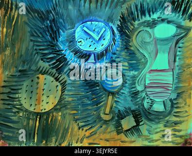Paul Klee – Still Life (Stillleben), 1924 | Archium Stock Photo - Alamy