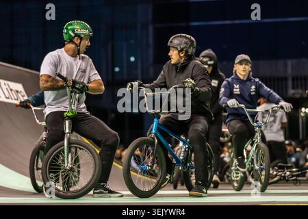 Montpellier, France – 16 May 2026: Pat Casey´s BMX Freestyle Spine Ramp ...