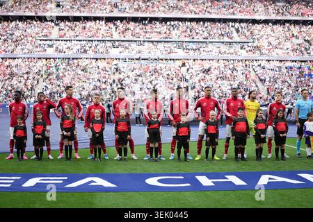 Budapest, Hungry. 30 May, 2026. Players of Paris Saint-Germain ...