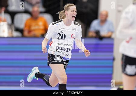 Odense, Denmark. 30th, May 2026. Henny Reistad (25) of Team Esbjerg ...