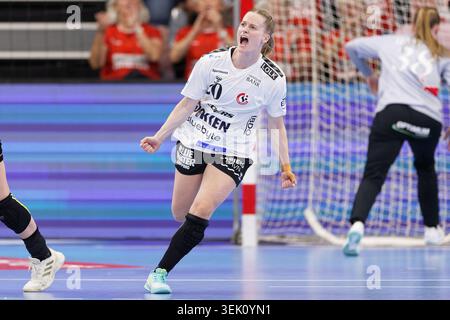 Odense, Denmark. 30th, May 2026. Silje Solberg (16) of Team Esbjerg ...