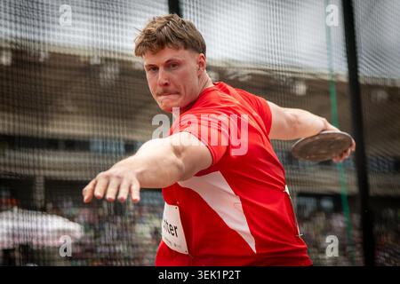 31 May 2026, Saxony, Dresden: Athletics: Meeting "Golden Oval", Heinz ...