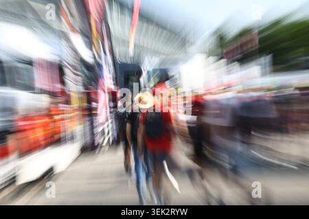 Monza, Italy. 31 May, 2026. A pit stop refuel, during GT World ...