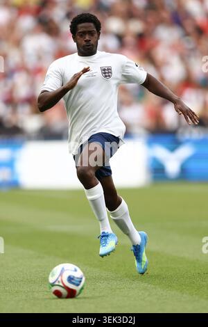 London, England, 31st May 2026. Owen Cooper of England interacts with ...