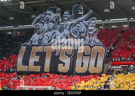 Fans supporters Germany, choreography, MEWA Arena Mainz, May 31, 2026 ...