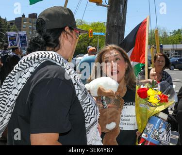Toronto, Canada. 31st May, 2026. Iranian Monarchists clashes with Pro ...