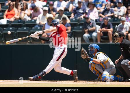 Saint Marys' Ian Armstrong (38) during an NCAA regional baseball game ...