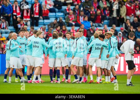 Oslo 20260601. The private international football match for men between ...