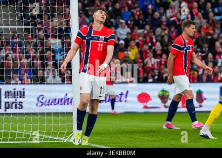 Oslo 20260601. Jørgen Strand Larsen during the private international ...