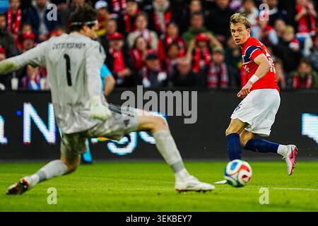 Oslo 20260601. Marcus Holmgren Pedersen during the private ...
