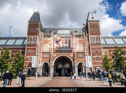 AMSTERDAM, NETHERLANDS - APRIL 2, 2026: Historic Montelbaanstoren tower ...