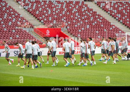 Warsaw, Poland. 3 June 2026. TEAM of NIGERIA Seen during Friendly match ...