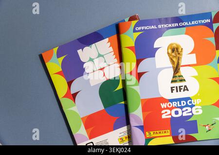 LONDON, UK - JUNE 2nd 2026: The official Panini world cup soccer 2026 ...