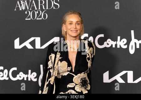 Sharon Stone during Elle Style Awards 2026 in Madrid, Spain, on Tuesday ...