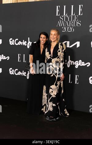 Sharon Stone during Elle Style Awards 2026 in Madrid, Spain, on Tuesday ...