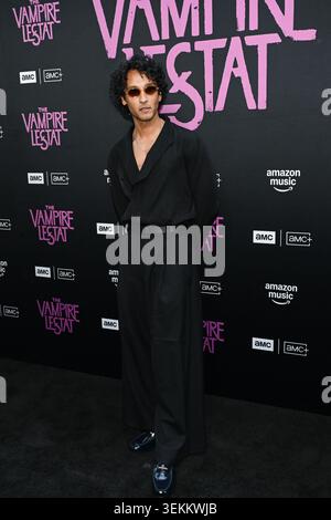 Assad Zaman attends "The Vampire Lestat" Premiere at The Beacon Theatre ...