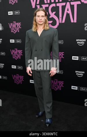 Sam Reid attends "The Vampire Lestat" Premiere at The Beacon Theatre in ...