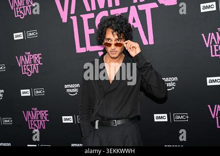 Assad Zaman attends "The Vampire Lestat" Premiere at The Beacon Theatre ...