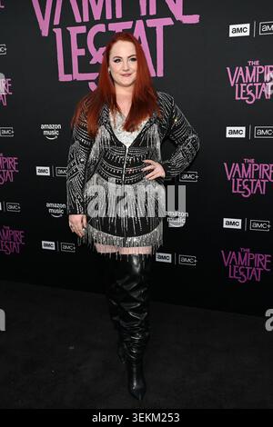 Sarah Cline attends "The Vampire Lestat" Premiere at The Beacon Theatre ...
