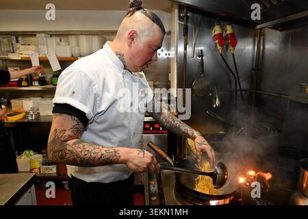 EDITORIAL USE ONLY Chef Chin hosts a one-night takeover at China Star ...