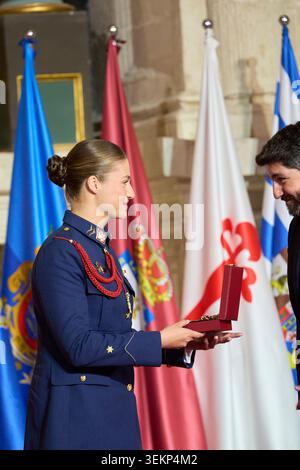 Crown Princess Leonor attends the Gold Medal of the Region of Murcia at ...