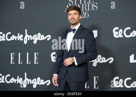 Pablo Alboran attends the photocall for the Elle Style Awards 2026 at ...