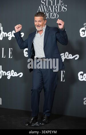 Antonio Banderas attends the photocall for the Elle Style Awards 2026 ...