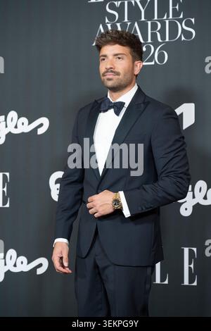 Pablo Alboran attends the photocall for the Elle Style Awards 2026 at ...