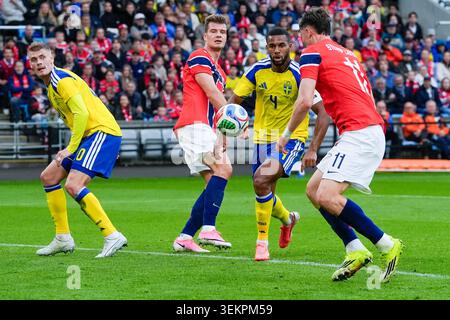 Oslo 20260601. Jørgen Strand Larsen during the private international ...