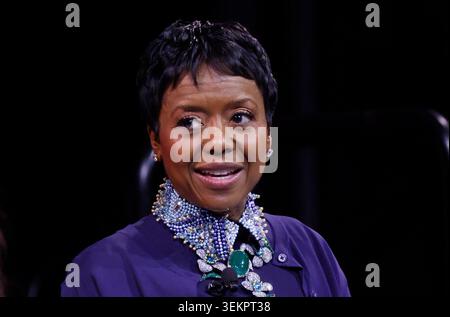 Mellody Hobson, Co-CEO Ariel Investments, speaks at the 2026 Forbes ...
