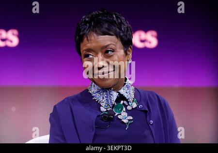 Mellody Hobson, Co-CEO Ariel Investments, speaks at the 2026 Forbes ...
