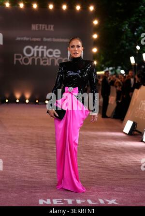 London, UK. 3 June 2026. Jennifer Lopez attends the Office Romance Uk ...