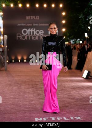 London, UK. 3 June 2026. Jennifer Lopez attends the Office Romance Uk ...