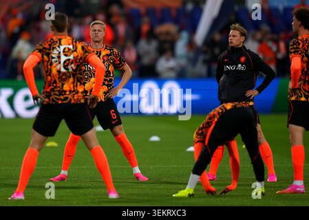 Rotterdam - Jan Paul van Hecke of The Netherlands during an ...