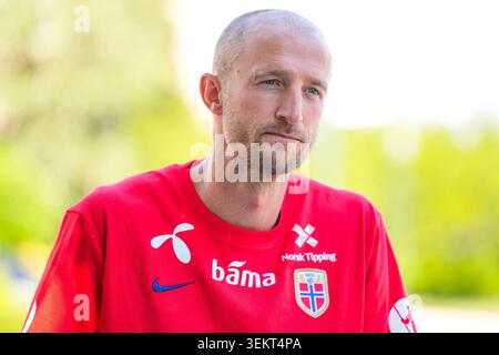 Greensboro , USA 20260603. Player manager Brede Hangeland meets the ...