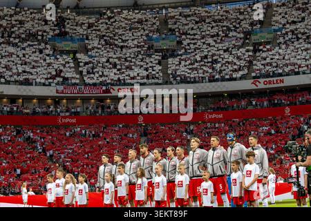 Warsaw, Poland. 3 June 2026. Match ball Seen during Friendly match ...