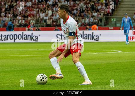 Warsaw, Poland. 3 June 2026. ROBERT LEWANDOWSKI of POLAND Seen during ...
