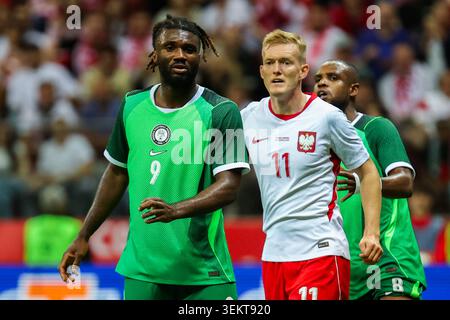 Warsaw, Poland. 3 June 2026. TEREM MOFFI Seen during Friendly match ...