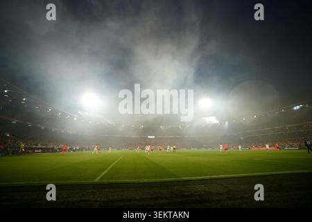 Rotterdam - General overview of De Kuip during a press conference to ...
