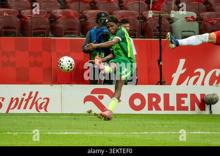 Warsaw, Poland. 3 June 2026. ABDULLAHI BEWENE of NIGERIA Seen during ...